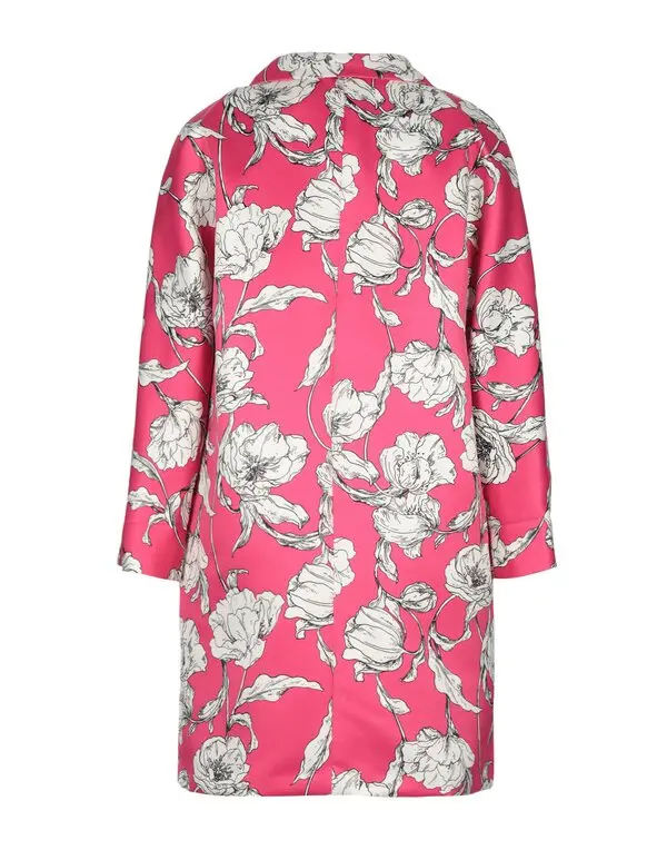 SEVENTY VENEZIA Floral Trench Coat - Pink