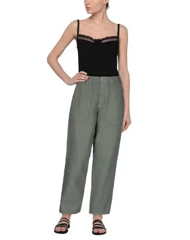 NINE:INTHE:MORNING Straight-leg Cotton Blend Trousers
