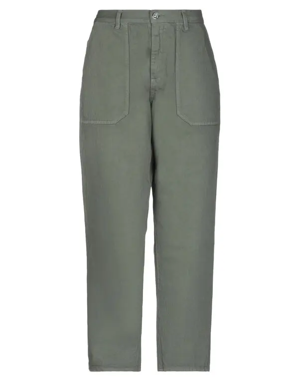 NINE:INTHE:MORNING Straight-leg Cotton Blend Trousers
