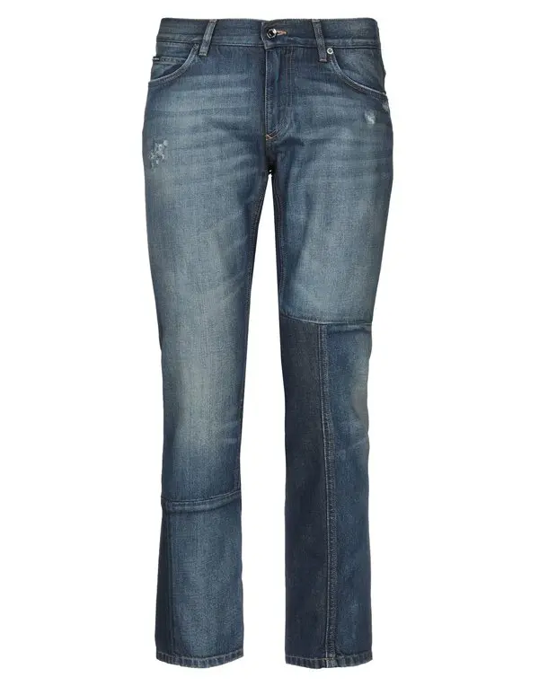 Dolce & Gabbana Tapered Jeans With Embellished Details
