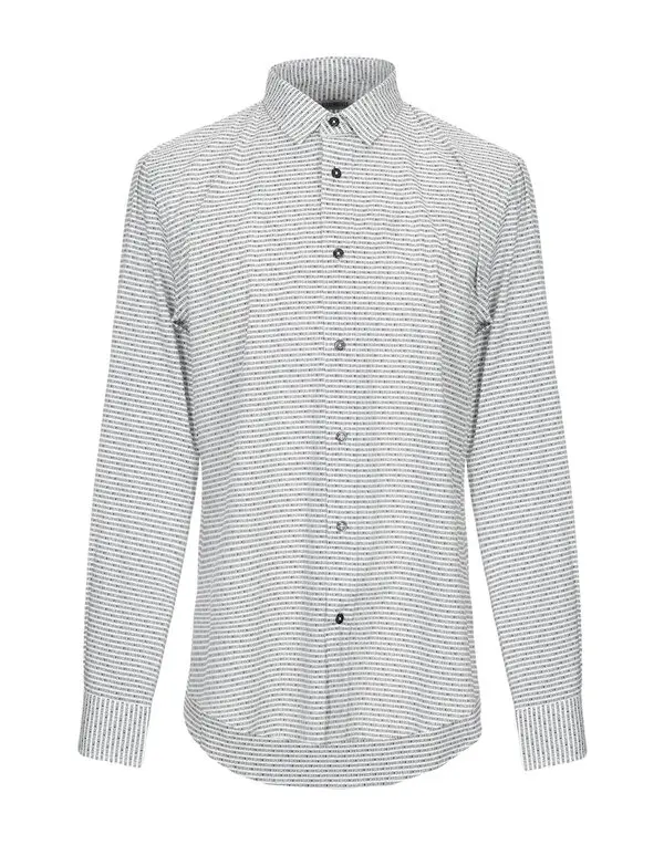BIKKEMBERGS Shirt Size Cotton, Elastane