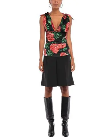 Dolce & Gabbana Floral-print Satin Top