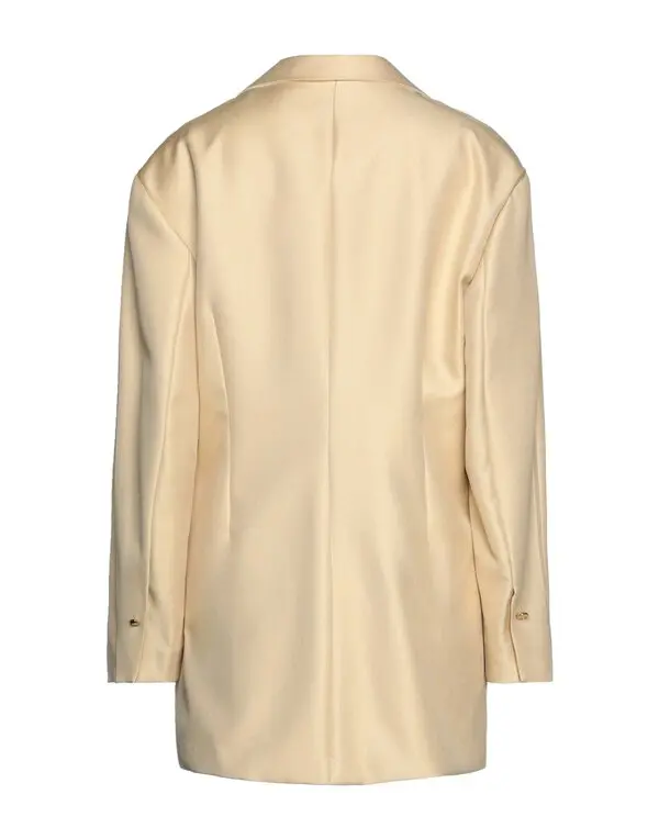 Sandro Viscose Twill Blazer - Beige
