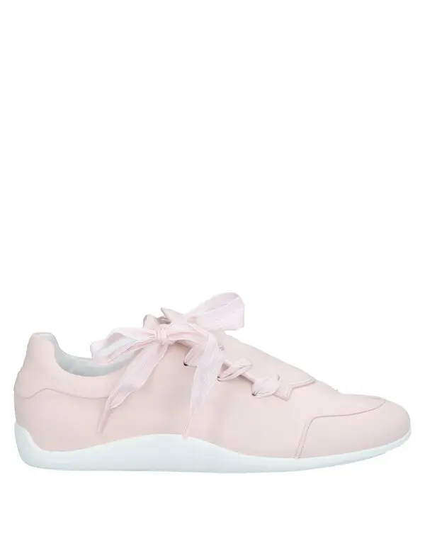ROGER VIVIER Soft Leather Sneakers - Light Pink