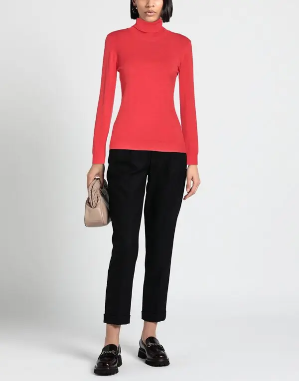 TSD12 Turtleneck In Modal, Acrylic, And Polyamide - Red