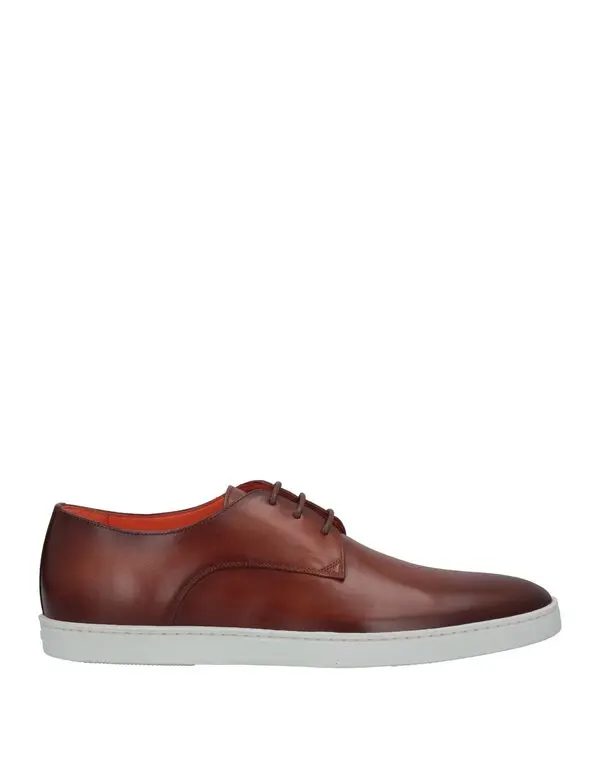 Santoni Lace-up Shoes Size Soft Leather