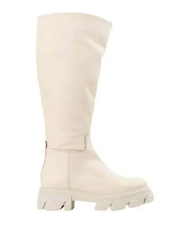 Steve Madden Leather Knee-high Boots - Ivory