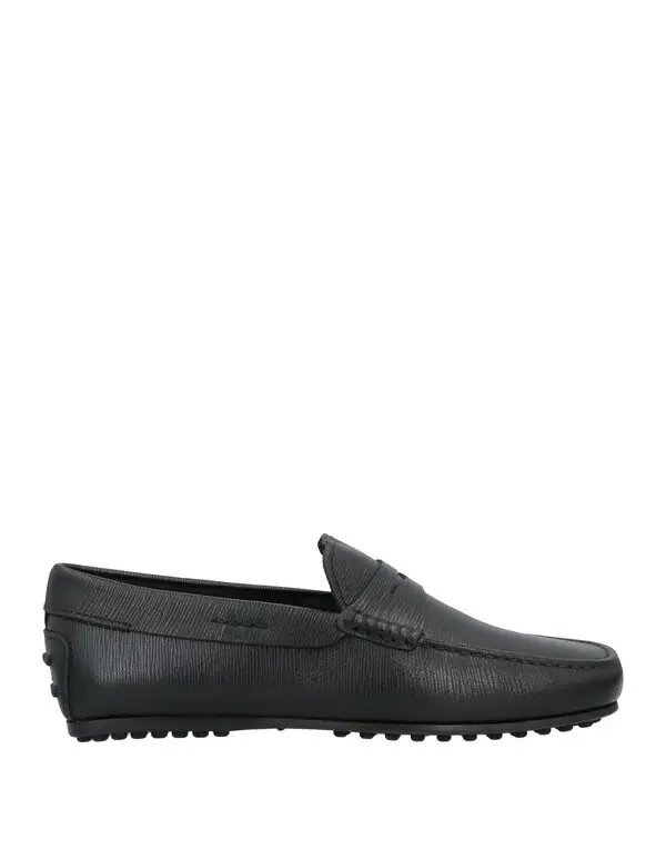 TOD'S Loafers Size Soft Leather - Black