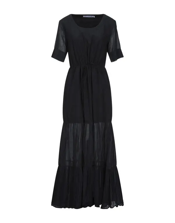 European Culture Maxi Dress Size Cotton, Ramie, Viscose