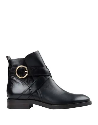 See By Chloé Leather Biker Ankle Boots