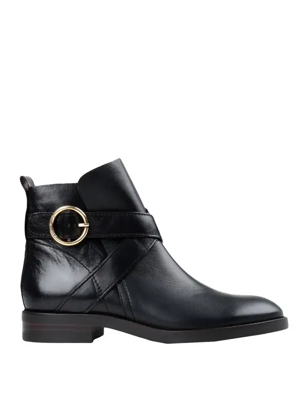 See By Chloé Leather Biker Ankle Boots