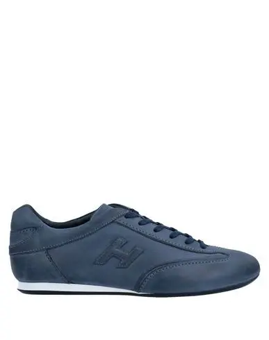 Hogan Leather Sneakers - Blue