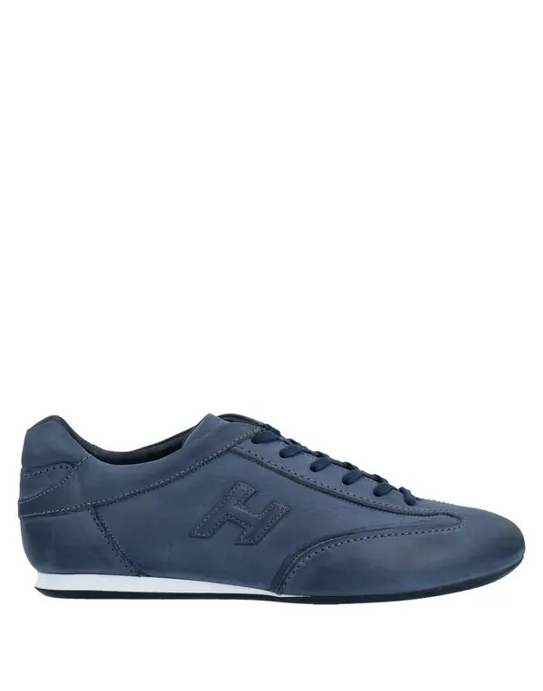 Hogan Leather Sneakers - Blue