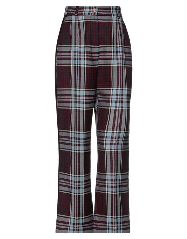 Dolce & Gabbana Straight-leg Tartan Pants - Sky Blue