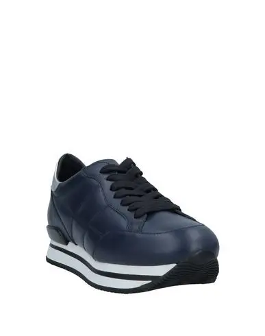 Hogan Leather Low-top Sneakers - Blue