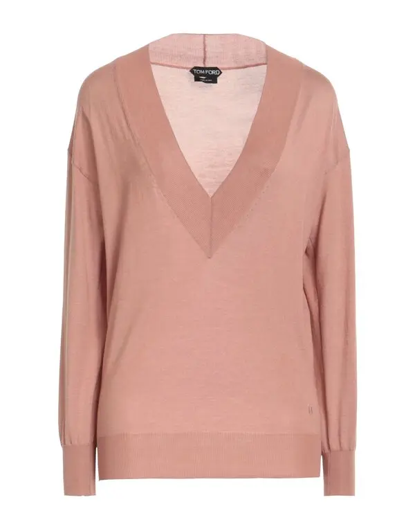 TOM FORD V-neck Cashmere Silk Sweater