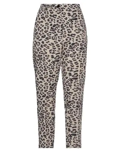 ANNA MOLINARI Leopard-print Tapered Pants