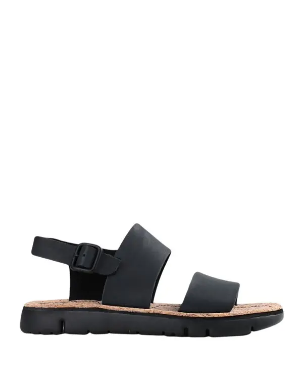 Camper Oruga Sandal Sandals Size Calfskin - Black