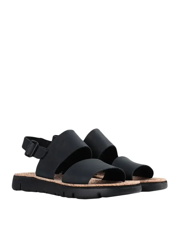 Camper Oruga Sandal Sandals Size Calfskin - Black