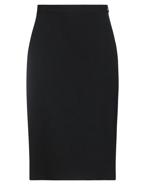 Burberry Wool Midi Pencil Skirt
