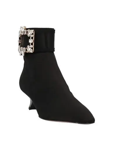 ROGER VIVIER Ankle Boots With Rhinestones