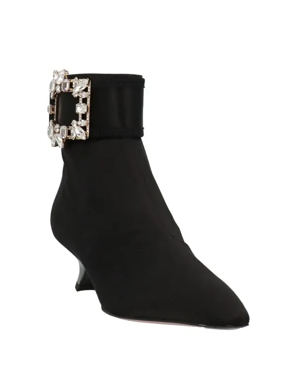 ROGER VIVIER Ankle Boots With Rhinestones