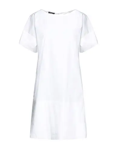 Les Copains Mini Flared Dress - White
