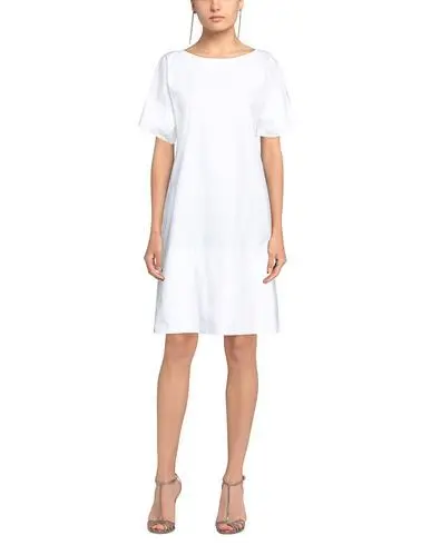 Les Copains Mini Flared Dress - White