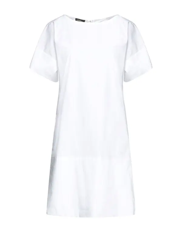 Les Copains Mini Flared Dress - White