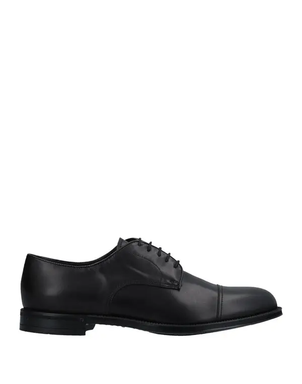 DOUCAL'S Lace-up Leather Derby Shoes