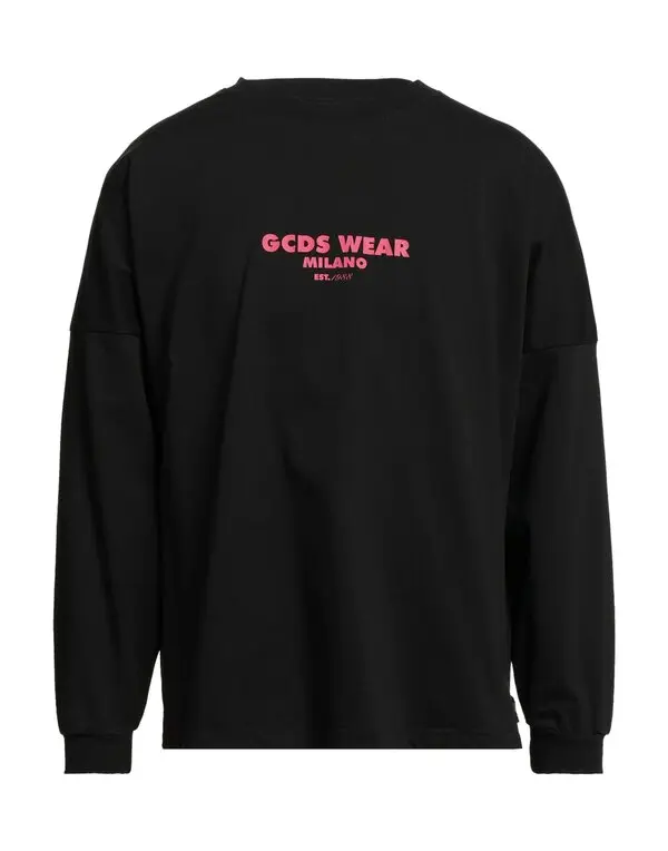 Gcds T-shirt Size Cotton - Black