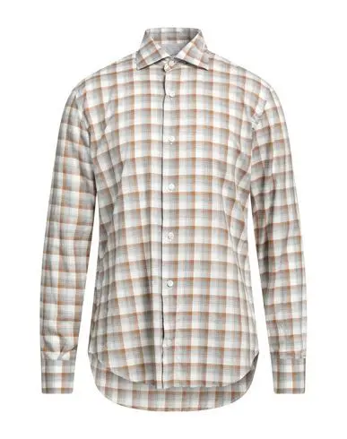 Eleventy Shirt Brick Size Cotton - Beige