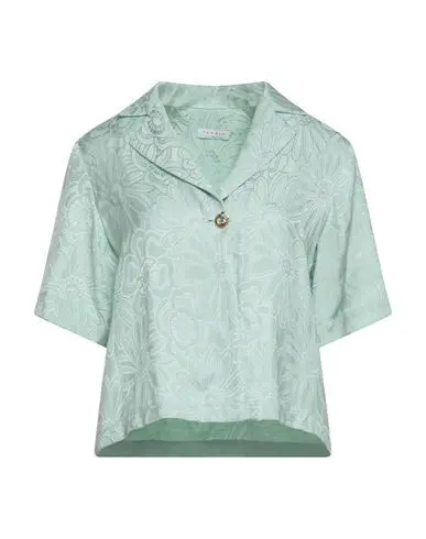 Sandro Jacquard Overshirt - Green