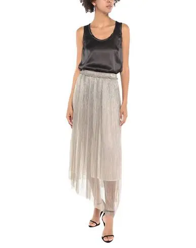 MARANT ETOILE Midi Pleated Skirt - Grey