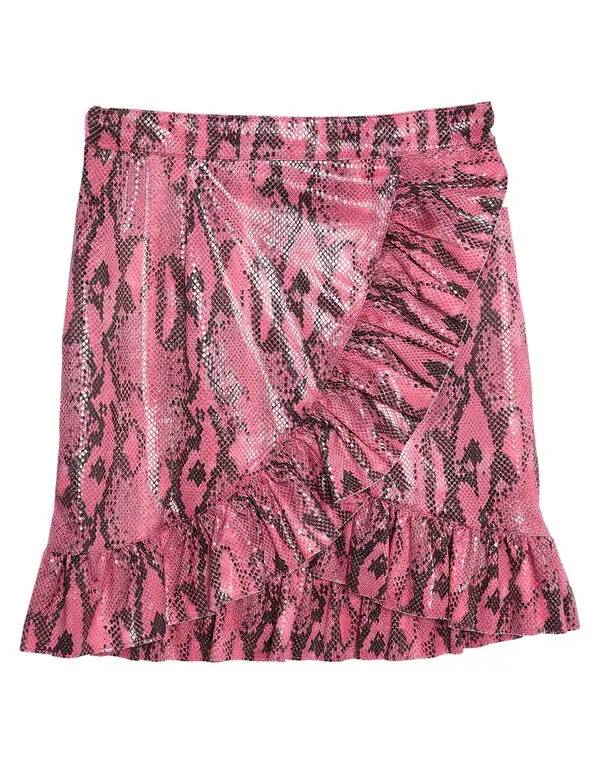 MSGM Flared Mini Skirt - Fuchsia