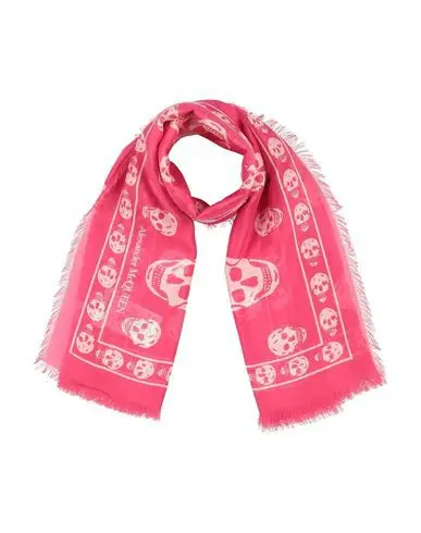 Alexander McQueen Scarf Modal, Silk - Pink