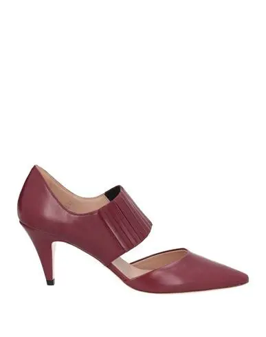 TOD'S Mary Jane Pumps - Burgundy