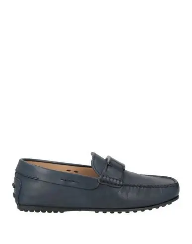 TOD'S Loafers In Leather - Blue