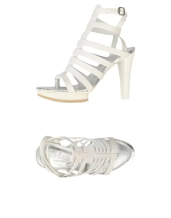 Hogan Thong Sandal - White