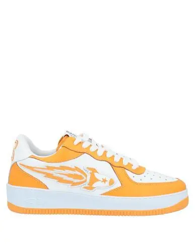 ENTERPRISE JAPAN Leather Sneakers - Orange
