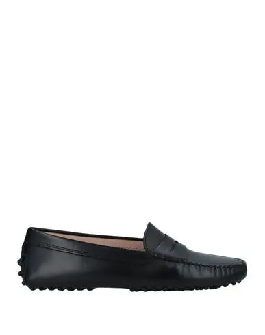 TOD'S Leather Loafers - Black