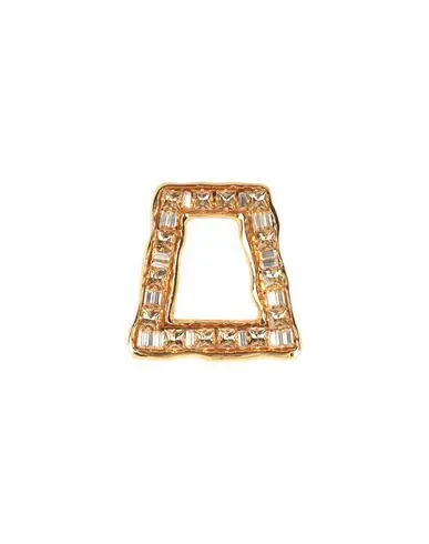 Marni Metal Stud Earring - Gold