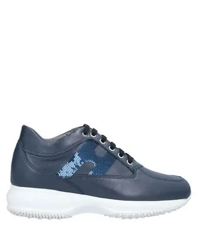 Hogan Sneakers Size Soft Leather - Blue