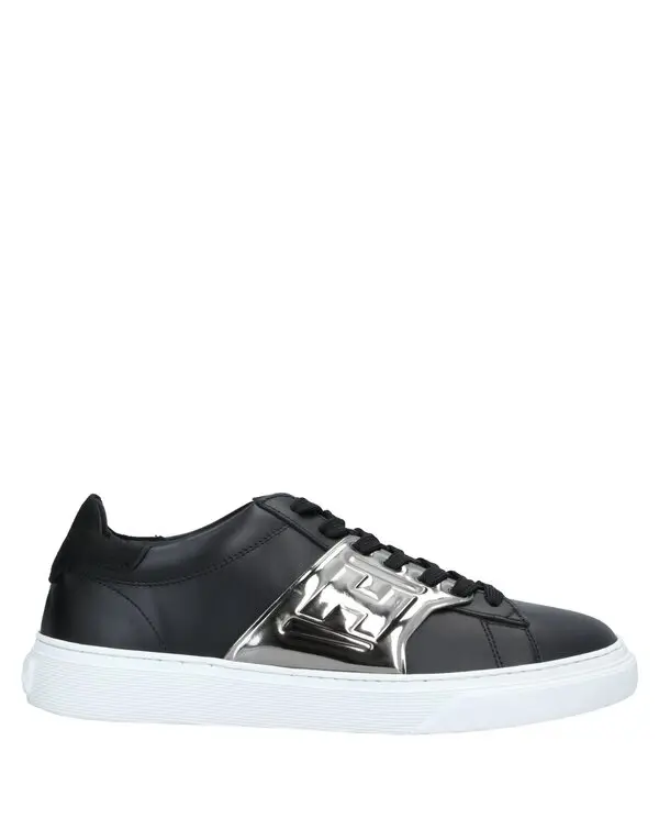Hogan Leather Low-top Sneakers - Black