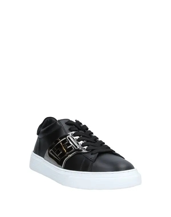 Hogan Leather Low-top Sneakers - Black