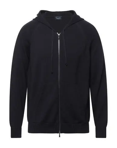 DRUMOHR Merino Wool Zip-up Cardigan - Blue