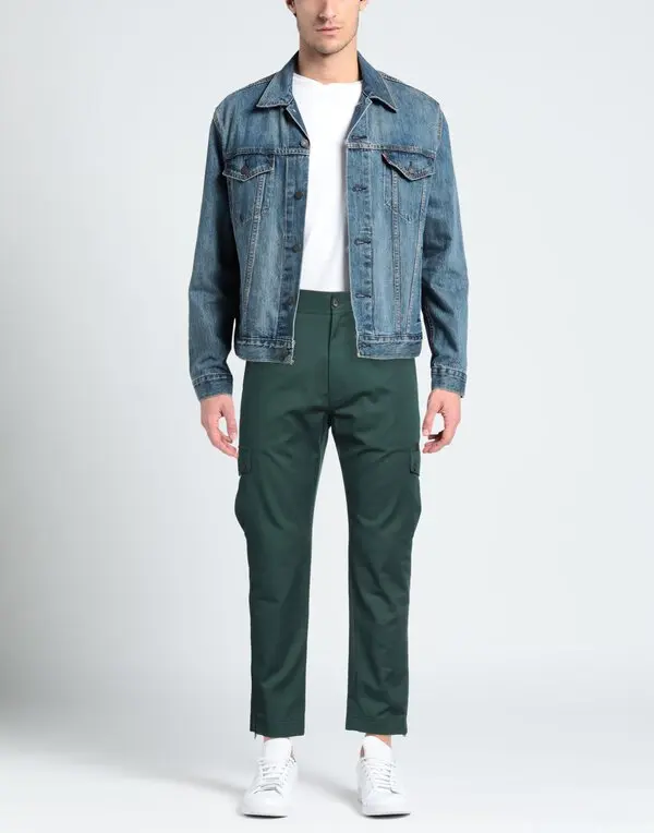 Dolce & Gabbana Cotton Elastane Cargo Pants - Green