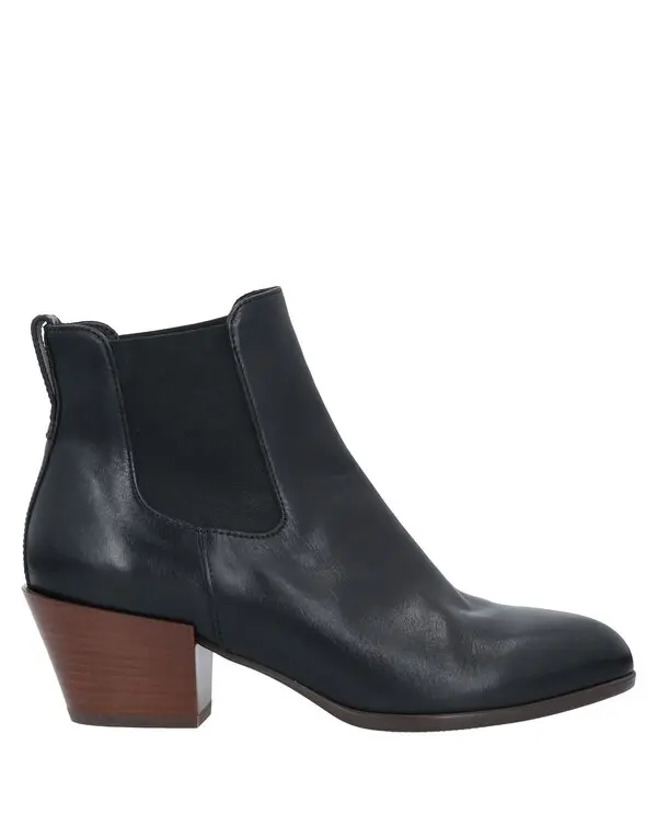 Hogan Leather Chelsea Ankle Boots