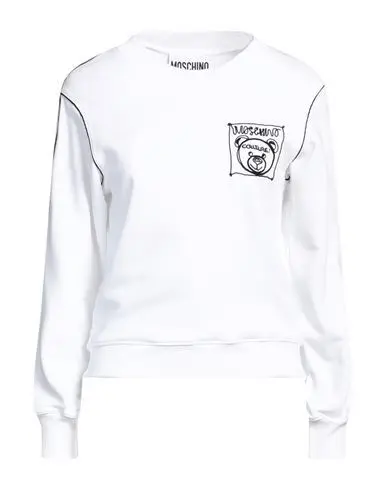 Moschino Cotton Sweatshirt - White