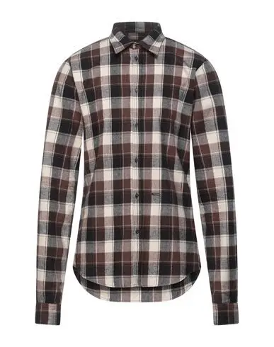 Dsquared2 Shirt Size Cotton - Dark Brown